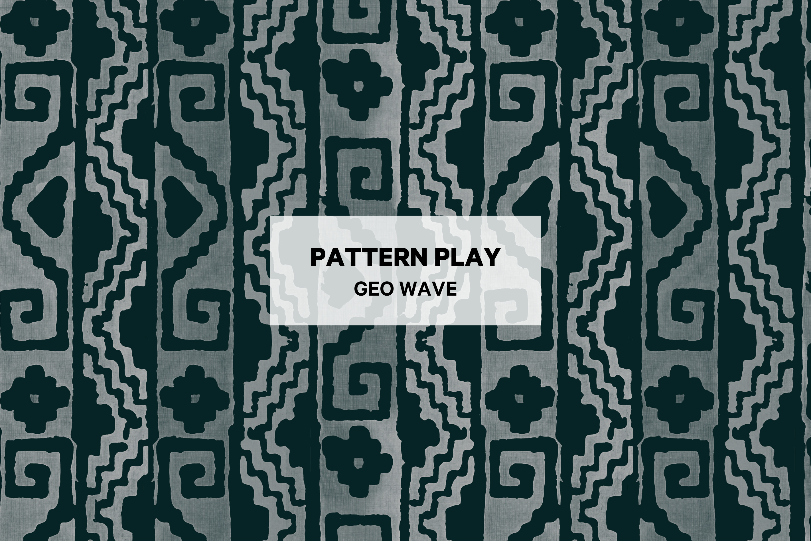 Pattern Play - Geo Wave – Bather.com