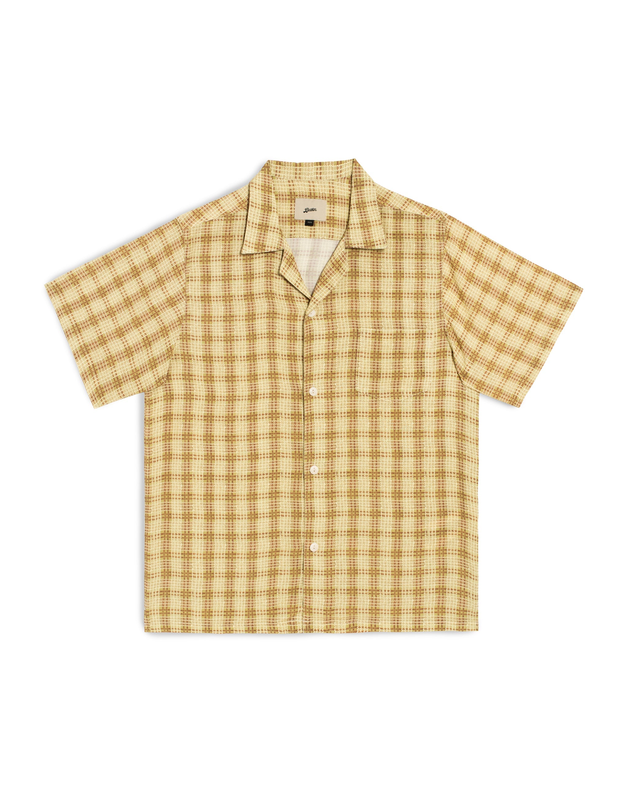 Citrus Tartan Camp Shirt – Bather.com