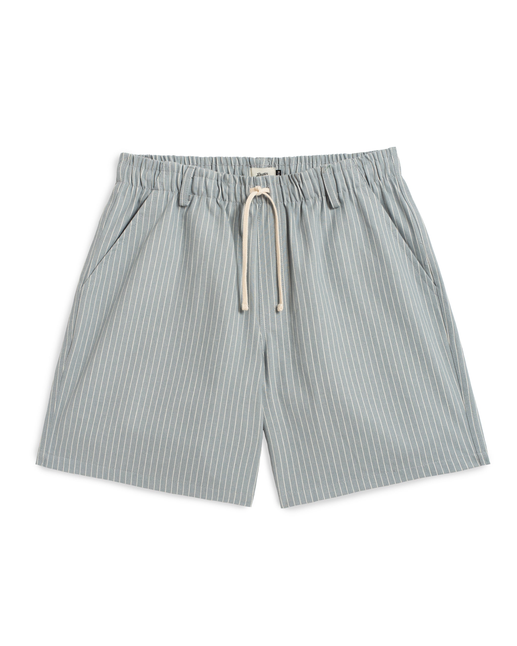 Mist Stripe Denim Leisure Short – Bather.com