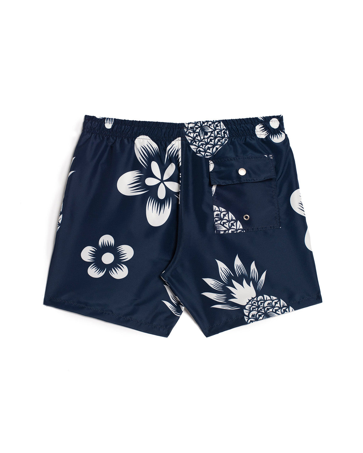 Midnight Coastal Floral Swim Trunk – Bather.com